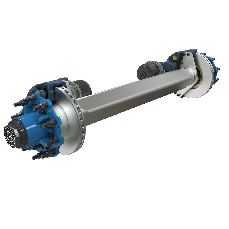 Duralong Front Axle Assembly HOWO Heavy Truck Front Axle Parts