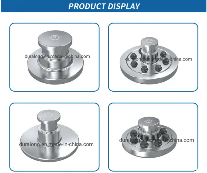 Semi Trailer Parts Assembling Traction Pin 3.5" Welding Kingpin