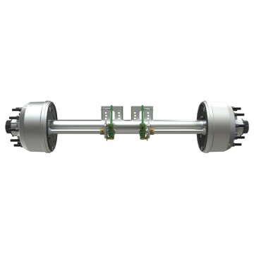 Manufacturer 8t-25t American Inboard Built-in Brake Drum Axle for ...